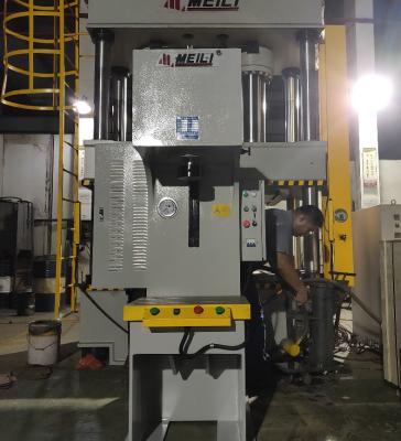 China 250KN 25Ton Gap Frame Hydraulic Press C Frame Hydraulic Press Machine For Punching for sale