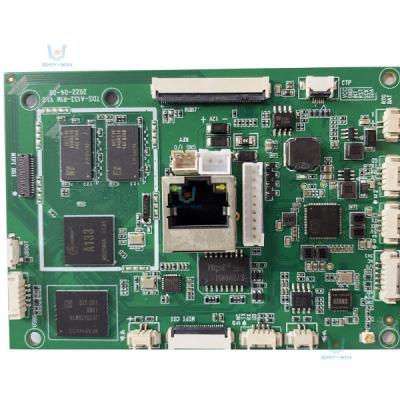 Cina Assemblaggio PCB prototipo in rame Circuito stampato Green Fr4 in vendita