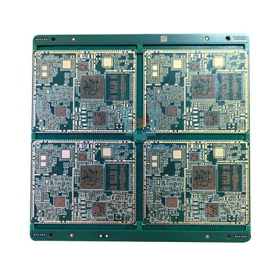 Cina Assemblaggio PCB industriale a 4 strati Assemblaggio circuito stampato verde FR4 in vendita