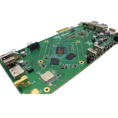 Cina HASL Surface Finishing Smt Pcb Assembly Green 2 strati per prodotti industriali in vendita
