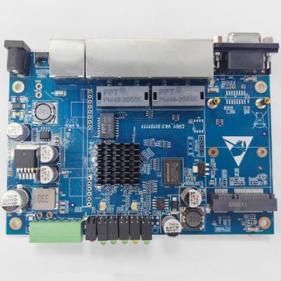 Cina IATF16949 Assemblaggio PCB di comunicazione Scheda elettronica blu in vendita