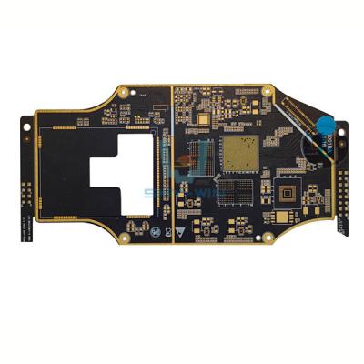 Cina Black Soldermask ENIG Comunicazione Assemblaggio PCB HASL Servizio personalizzato in vendita