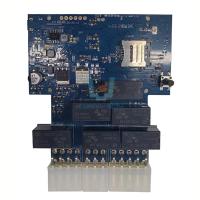 China Multi Layer Fast Prototype PCB Assembly Silkscreen Yellow With Green Solder Mask for sale