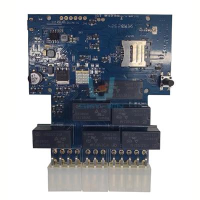 Cina PCB a più strati assemblaggio PCB prototipo veloce Silkscreen giallo Tempo di consegna veloce con maschera di saldatura verde in vendita