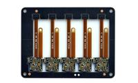 China 0.5mm Quick Turn Rigid Flex Pcb Hard Gold Plating Low Cost Pcb Prototype for sale