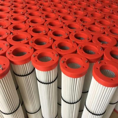 China Zement-Silo-faltete Spitzenstaub-Kollektor-Filter-Luft Tasche 30 Mikrometer zu verkaufen