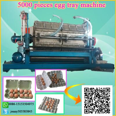 China egg tray machine Small automatic paper egg carton plate making machine-whatsapp：0086-15153504975 for sale
