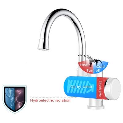 Cina La piattaforma ha montato il rubinetto elettrico 2-3L/Min istantaneo 3KW dell'acqua calda per la cucina in vendita