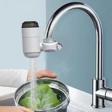 Cina materiale automatico di riscaldamento istantaneo elettrico dell'ABS del rubinetto dell'acqua calda del rubinetto di acqua 3000W in vendita