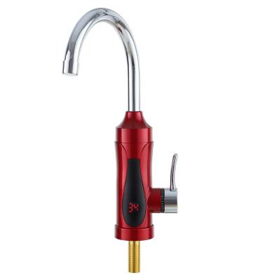 Cina Riscaldamento elettrico 2-3KW del rubinetto istantaneo dell'acqua calda della cucina del CE con l'esposizione di temperatura in vendita