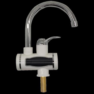 Cina Gradi elettrico del rubinetto 220V dell'acqua calda dell'ABS di istante bianco della cucina 360 che girano RoHs in vendita