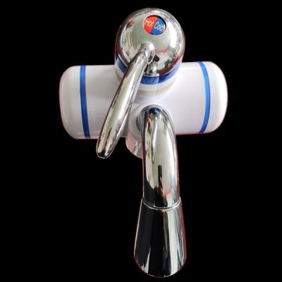 China LED Display Kitchen Instant Hot Water Tap Plastic Ceramic Cartridge for sale