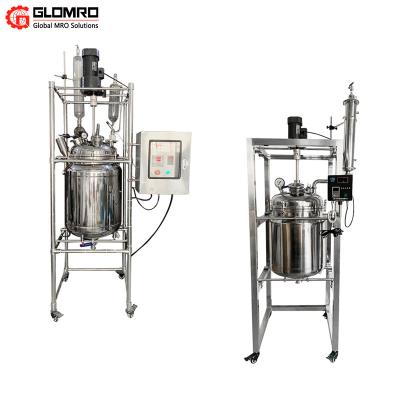 China Stirring Heated Duplex Stainless Steel Reaction Kettle For Laboratory Distillation for sale