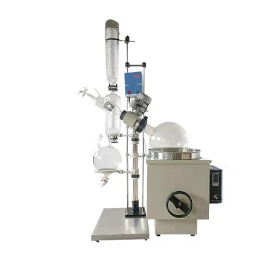 China Laboratory Solvent Glass Evaporation System 10L 20L 50L Rotary Evaporators for sale