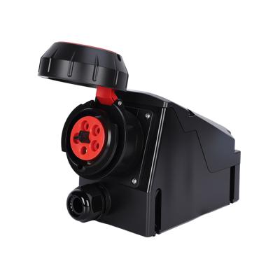 China ATEX Lamp 220v/380v Waterproof Plug And Socket With 3 Pin Electric Industrial Plug Socket for sale