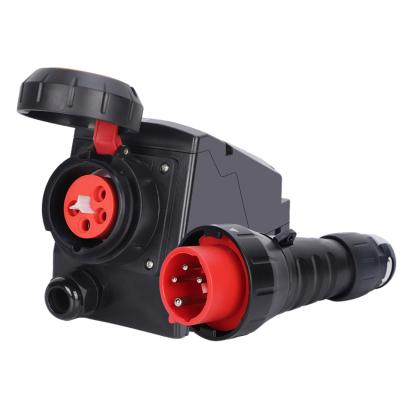 China ATEX Industrial Socket And Plug 3p 4P 5P 125amp Waterproof Dustproof 125A 32a for sale