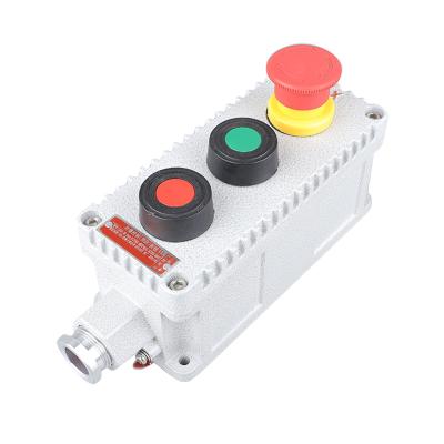 China Explosion Proof Control Button 220V 10A Aluminum Alloy Exde IICT6 for sale