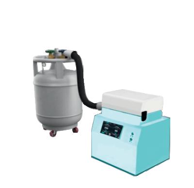 China Liquid nitrogen freezing grinder, with a temperature as low as -196℃ for sale