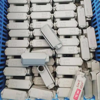China ATEX Exd Ex Explosion Prevention Exe Aluminum Alloy Junction Box Wire Box Explosion-Proof Threaded Box for sale