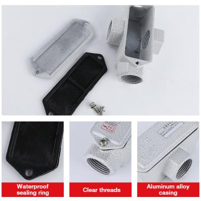 China Explosion Proof Junction Box Cable Connector ATEX Explosion Proof Threading Box for sale