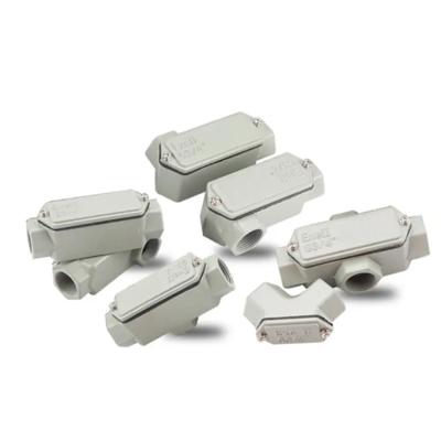 China DN15 20 25 32 50 Three-Way Straight-Through Four-Way Elbow Threading Explosion-proof Threading Box for sale