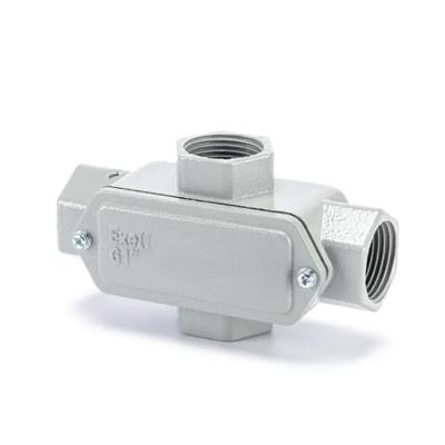 China Junction Conduit Box Suppliers  Explosion-proof Metal Cast Aluminum Box Junction Box for sale