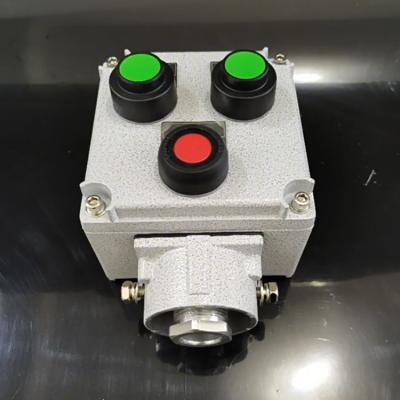 China IIC Aluminium Alloy Industrial Control Box IP65 Explosion-proof Control Buttons Anti-corrosion Explosion-Proof Operation Panel   for sale