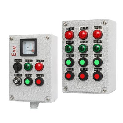 China ATEX Manufacturer AC 220V Green Color High Quality Explosion-proof signal Lamp Explosion-Proof Operation Panel (IIC Ip65) for sale