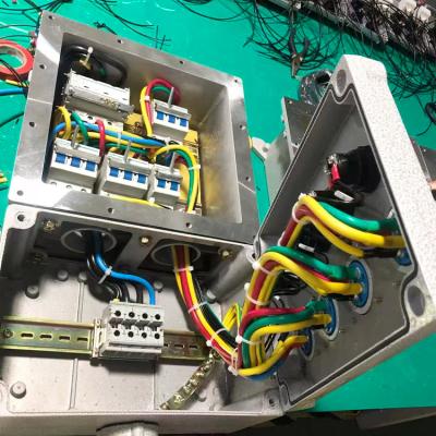 China ATEX IECEx Certified Explosion Proof Socket Box with Multi-Plug Outlets for sale