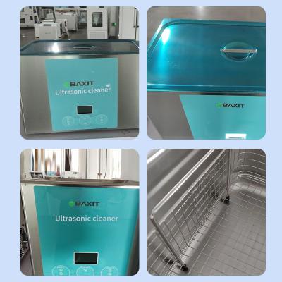 China Easy to Operate Stainless Steel Digital Ultrasonic Cleaner Ultrasonic Bath with Degaser for sale