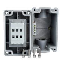 China One switch Explosion-Proof Air Switch 20A Exde IIC T6 IP65 Push-Pull Operation for sale