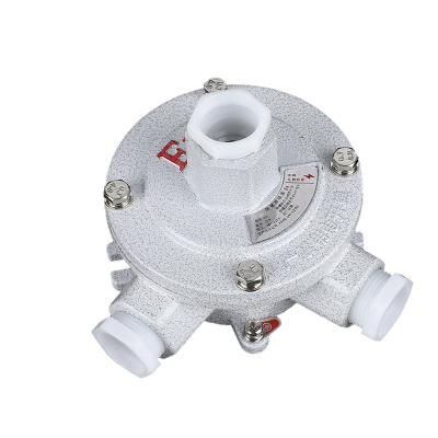 China ATEX IP65 G1/2 G3/4 G1 Cable Waterproof Aluminum Explosion-Proof Box IP65 Explosion-Proof Cable Junction Box for sale