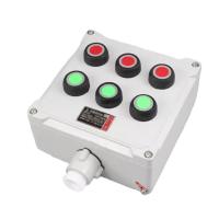 China Flameproof Type Explosion-Proof Button Box Cast Aluminum Housing IP65 for sale