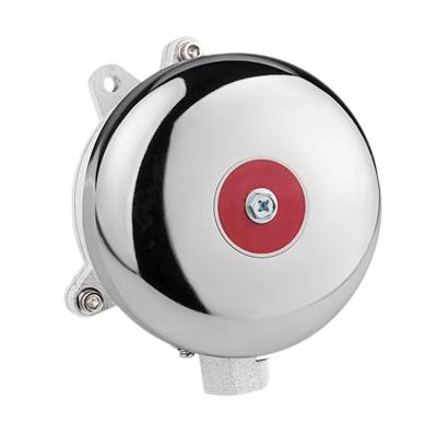 China Explosion-Proof Electric Bell (White/Red) IIC + Dust DC24V AC220V Zone 1/2 Alarm Bell for sale