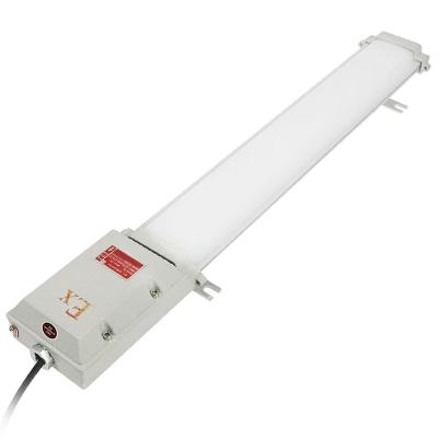 China 0.6m/1.2m 36-100WStandard Rated Voltage Explosion Proof Control Light Long Term Stable Operation Lamp for sale