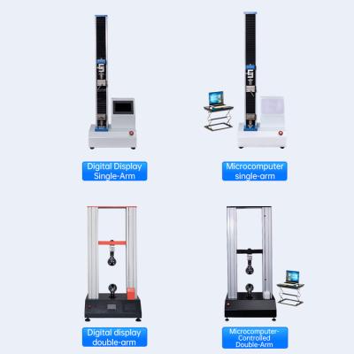 China Multi-functional universal tensile testing machine offers competitive prices, is equipped with professional fixtures, and comes with software for sale