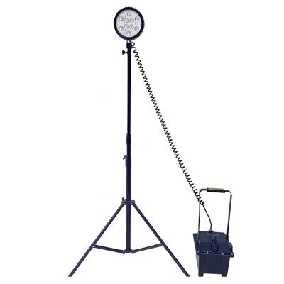 China 30/35W IP66 Mobile Explosion Proof Work Light Full Set With 2.8m Tripod Industrial Control Hazardous Area Safety Indicator Lamp for sale