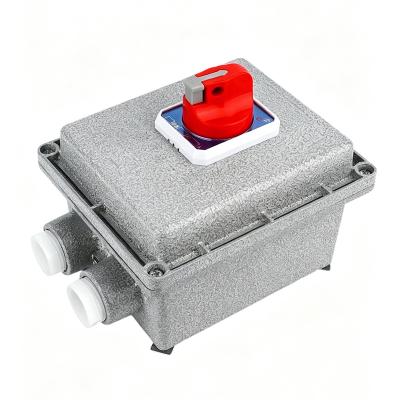China 3p+N Residual Current 6ka Breaking Capacity Aluminum Alloy RCBO Anti-Rust Explosion-Proof Housing for Outdoor Industrial Use for sale