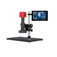China Professional 4K Electronic Measuring Microscope Support Point Line Circle Angle Measurement for Precision Component Testing for sale