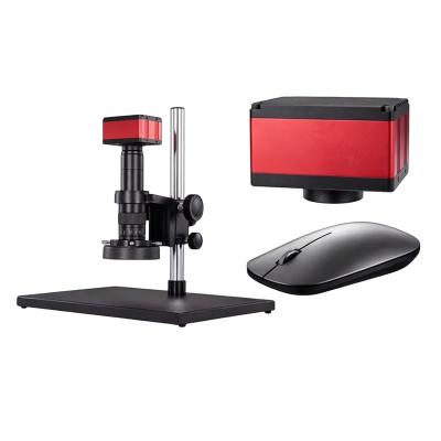 China 2K 4K HD Electronic Microscope 0.7X-4.5X Digital Video Microscope Industrial Magnifier Taking Photos for sale