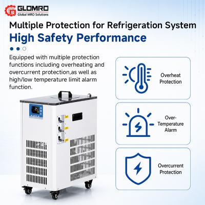 China 200L effective volume ultra-low temperature cooling liquid circulation pump, laboratory digital display constant temperature refrigeration water bath, can be matched with deep cold reaction bath for sale