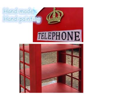 Cina Cabine telefoniche verdi antiche pubbliche della struttura d'acciaio in vendita