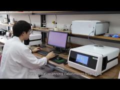 Differentiële scanningcalorimeter DSC / OIT Tester Test Smeltpunt, glazen overgangstemperatuur