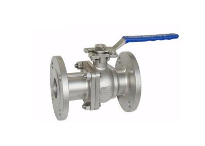 China Split Body Full Bore Ball Valve Two Piece Stainless Steel Ball Valve for sale