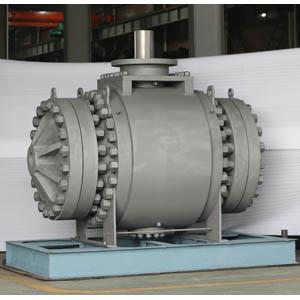 China 900LB Forged Ball Valve  Flanged End  Full Bore Ball ValveDN750 Bareshaft API 6FA for sale