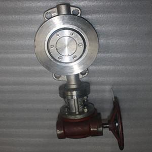 China A351 CF83M Wafer Type Butterfly Valve Metal Seated Triple Eccentric Butterfly Valve for sale