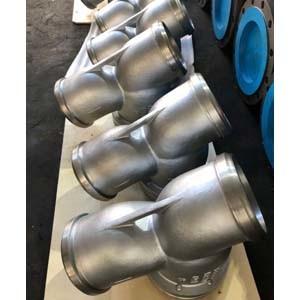 China Cast steel Y Strainer, SS316 Body, asme b16.34 standard, Class 2500, BW End for sale