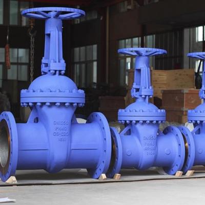 China Carbon Steel Bellows Seal Gate Valve Full Port Flanged Gate Valve PN40 for sale