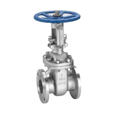 China Manual Operated Flexible Solid Wedge Gate Valve Rising Stem Oil And Gas Medium for sale