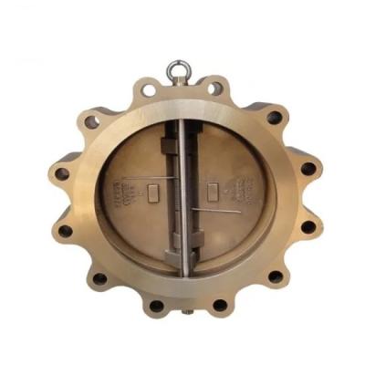 China API594 Standard,Lug type dual plate double disc wafer swing check valve,C95800 Body,class 150 for sale